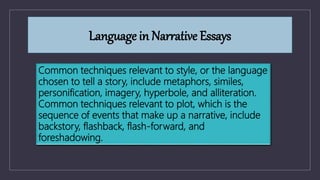 Narrative writing ppt | PPTX