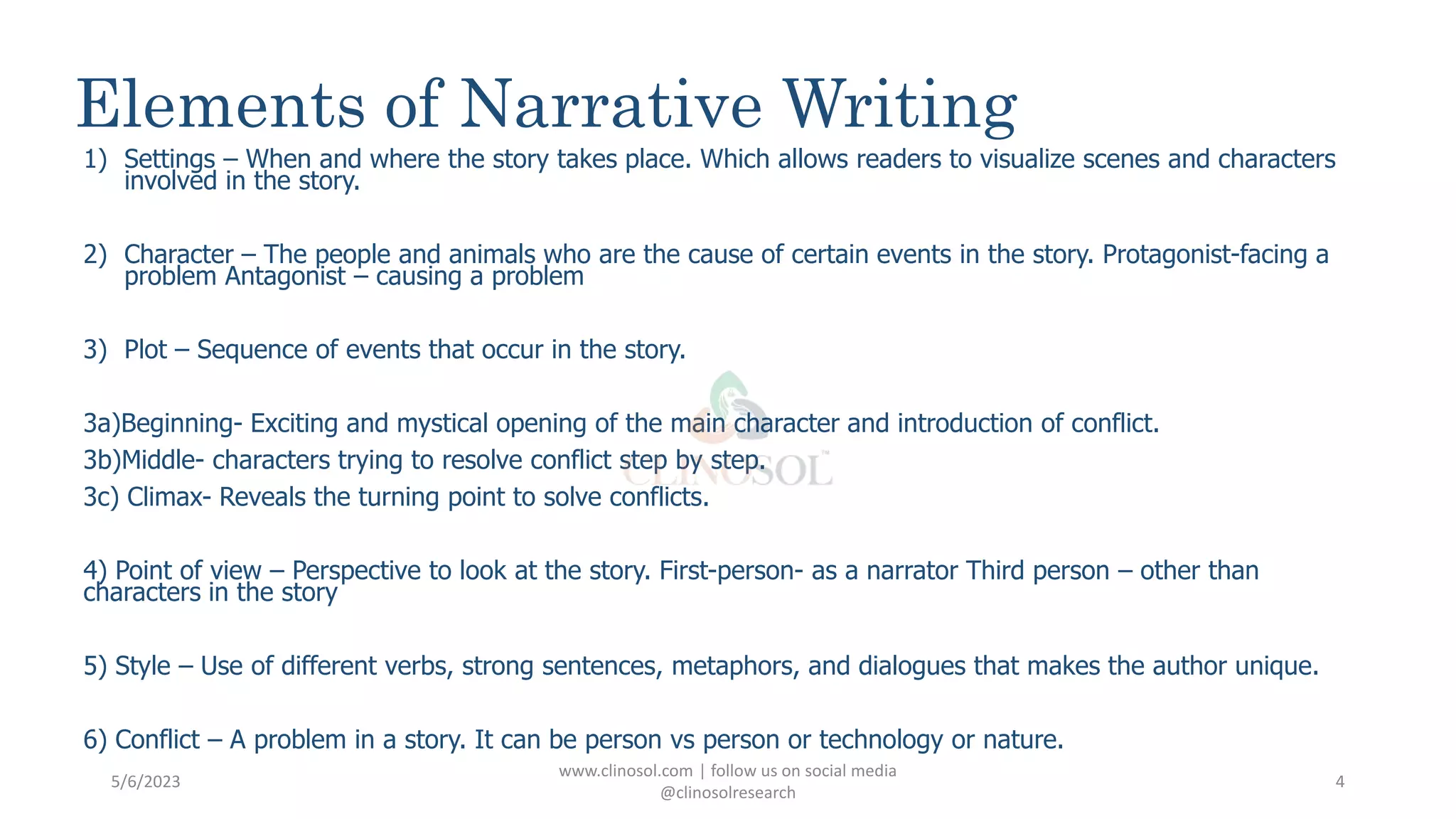 Narrative Writing | PPT