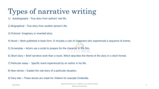Narrative Writing | PPT