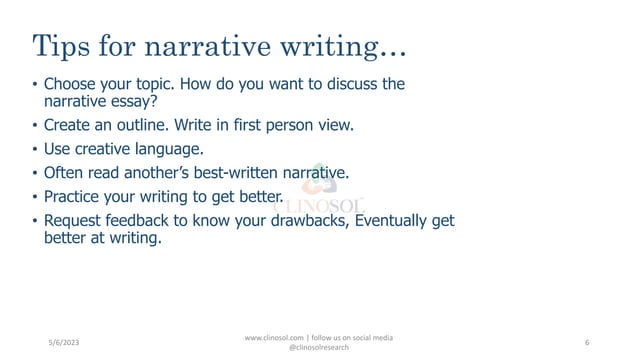 Narrative Writing | PPT