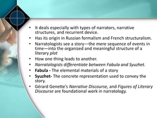 Narrative techniques in the Frankenstein | PPTX