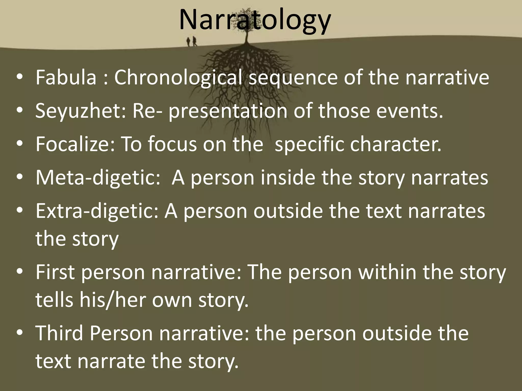 Narratology in Middlemarch | PPTX