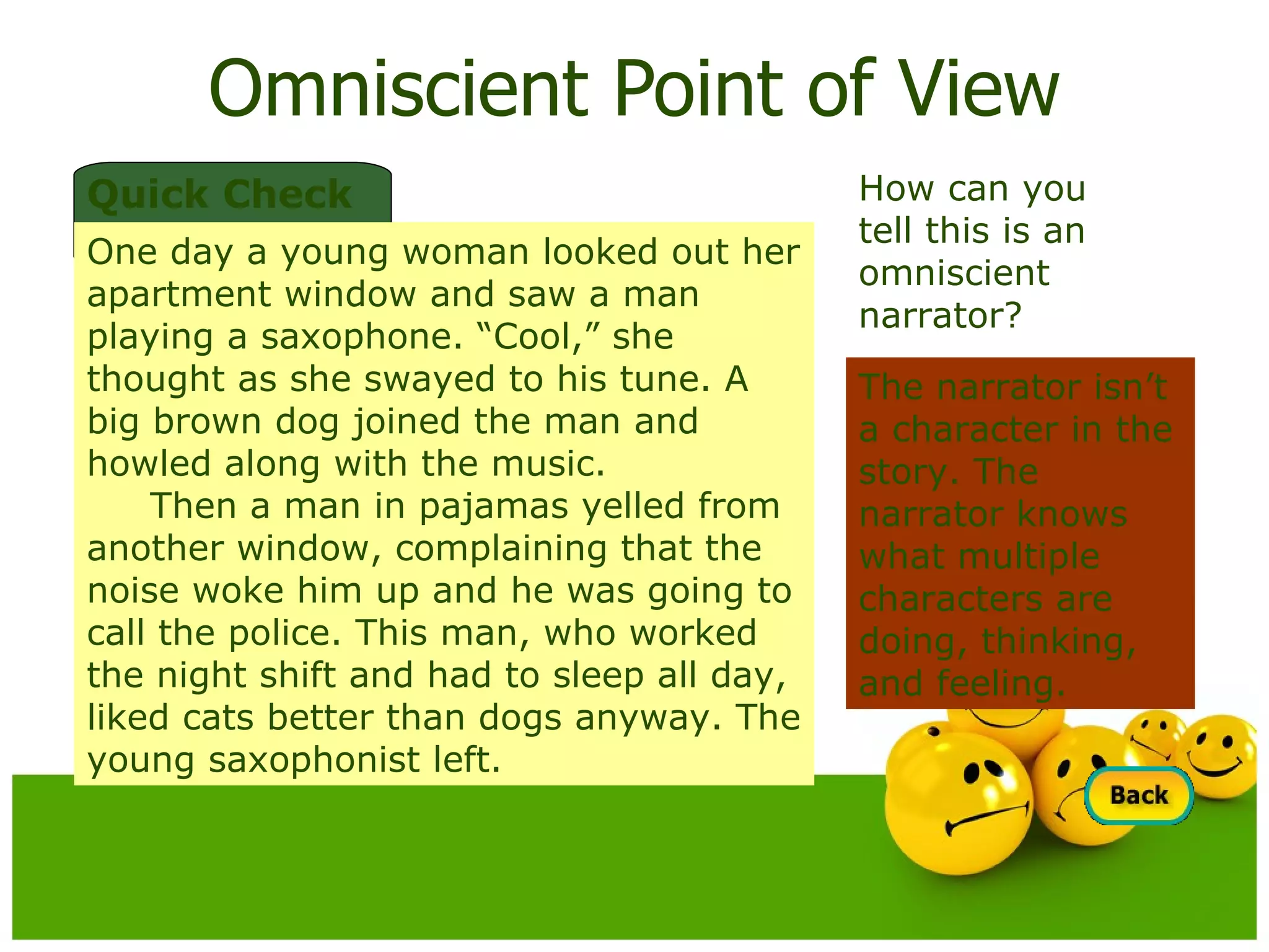 Narrator and voice | PPT