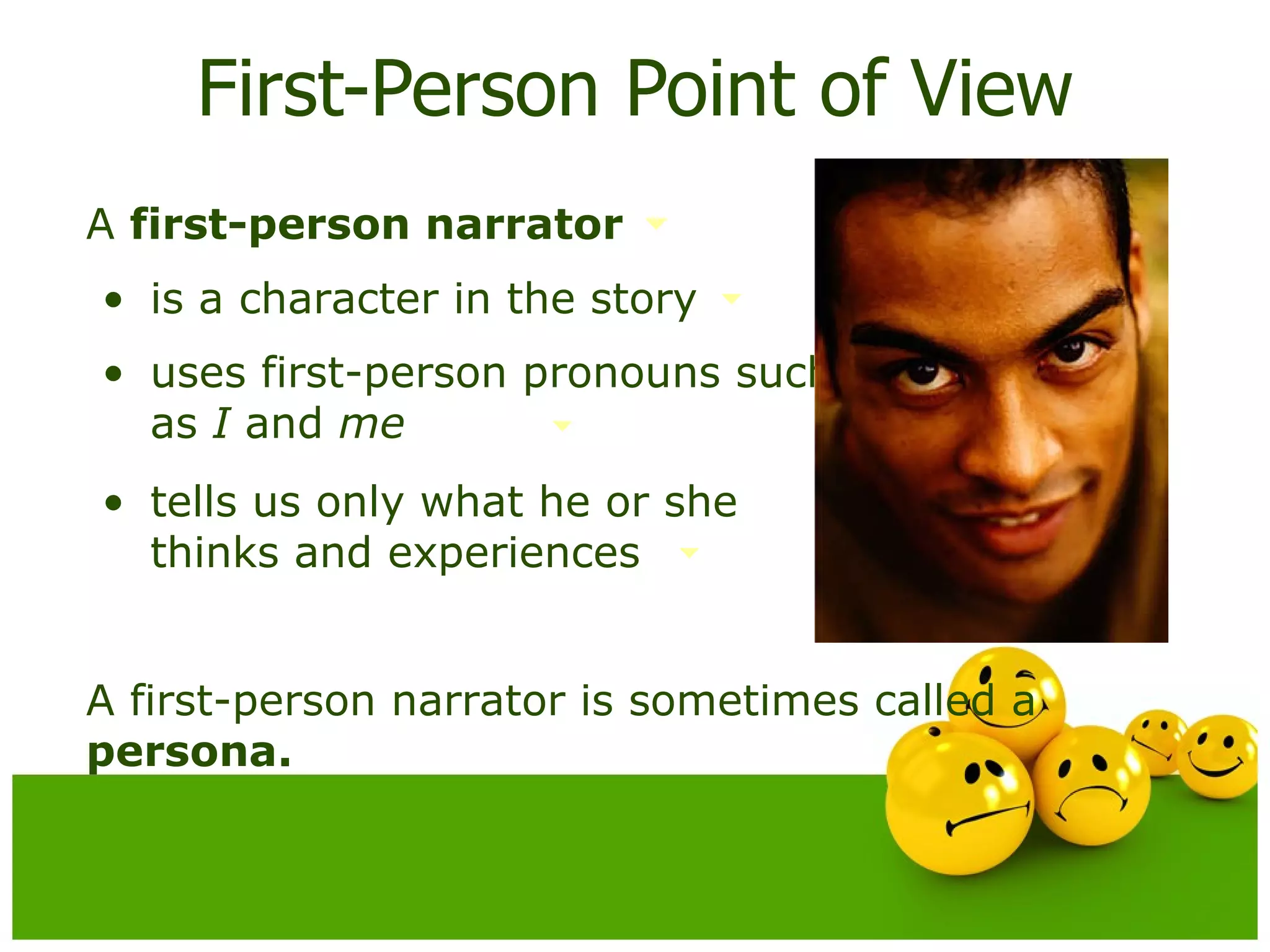 Narrator and voice | PPT