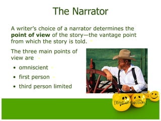 Narrator and voice | PPT