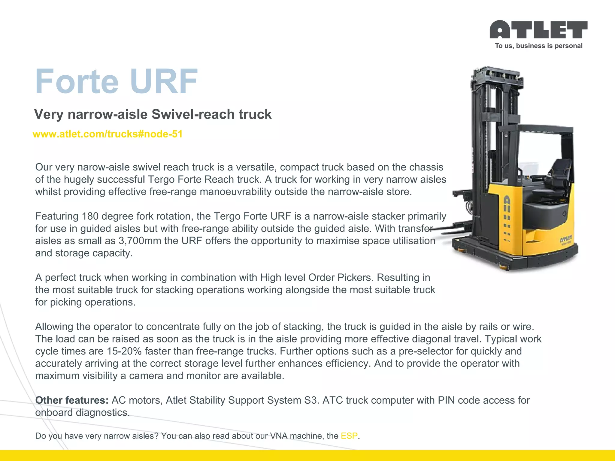 Narrow aisle forklift trucks | PPT