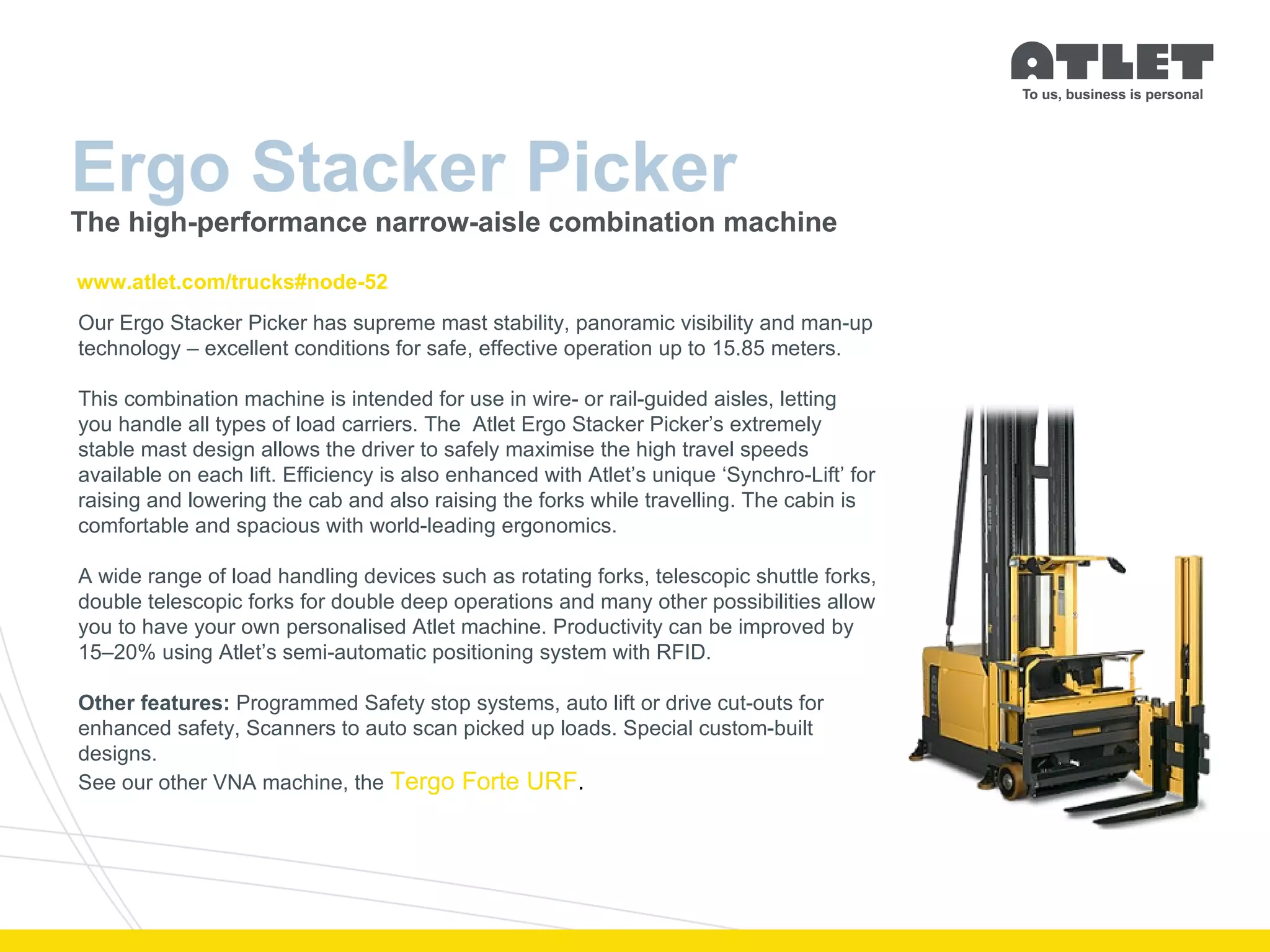 Narrow aisle forklift trucks | PPT