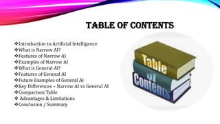 Simple Guide to Narrow AI and General AI Comparison | PDF