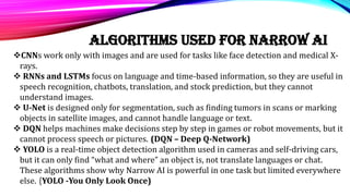 Simple Guide to Narrow AI and General AI Comparison | PDF