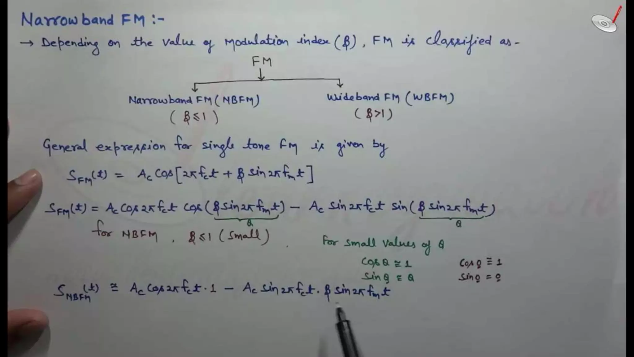 Narrow band frequency modulation nbfm | PPT