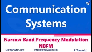 Narrow band frequency modulation nbfm | PPT