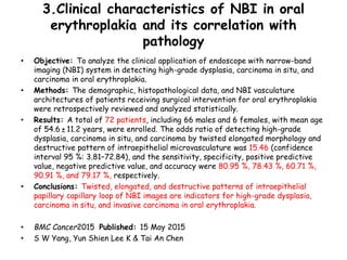 Narrow band imaging(nbi) in ent -Dr.Ashly Alexander | PPTX