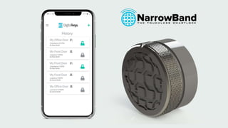 Narrowband-IoT (NB IoT) Smartlock Presentation | PPT
