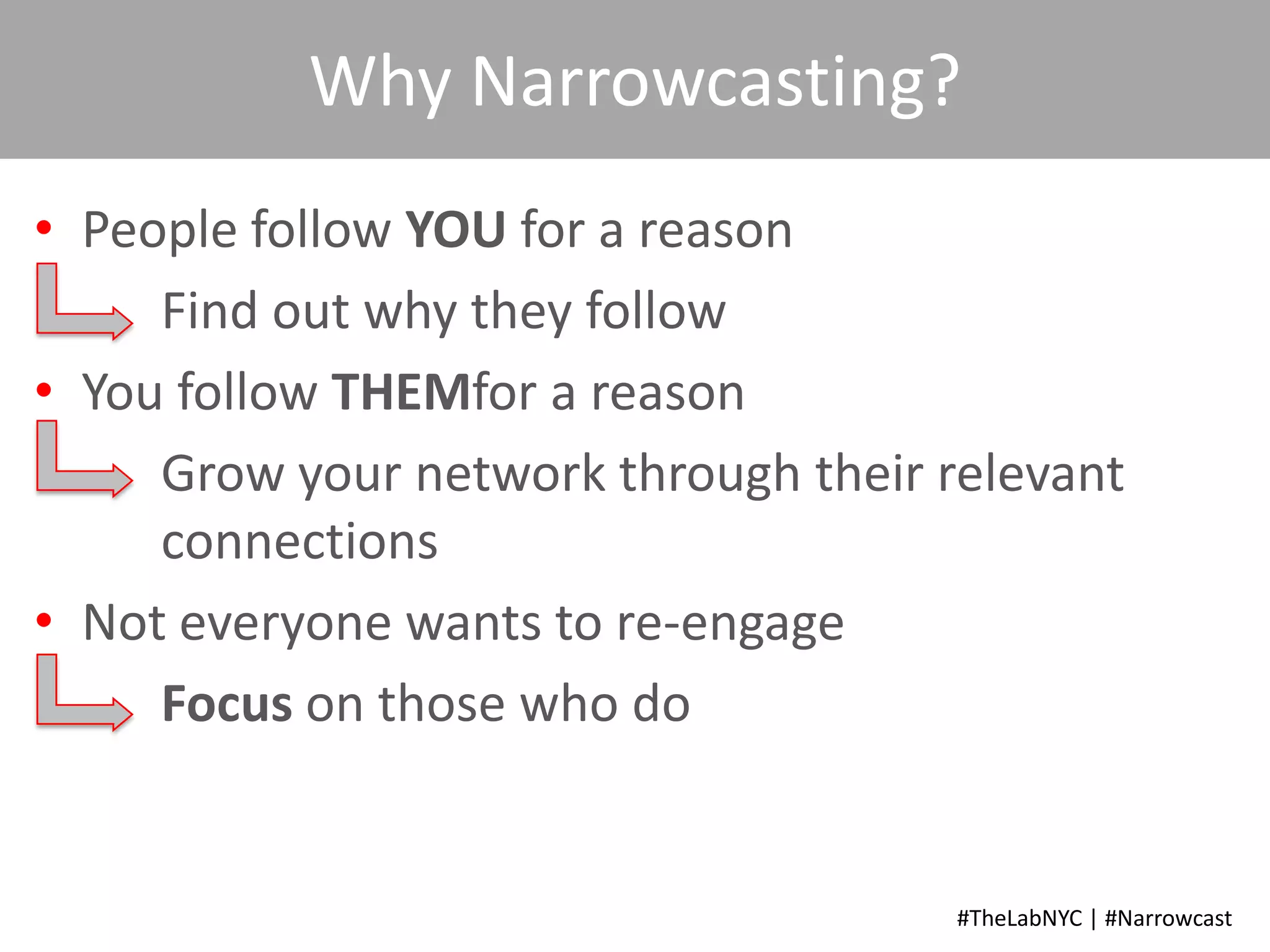 Narrowcasting | PPTX