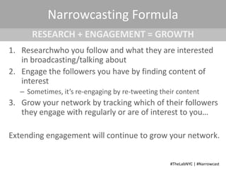 Narrowcasting | PPTX