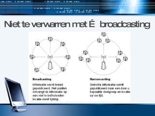 Narrowcasting Presentatie | PPT