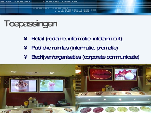 Narrowcasting Presentatie | PPT