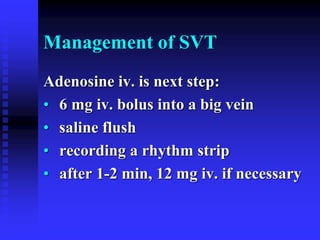 Narrow complex tachycardia | PPSX