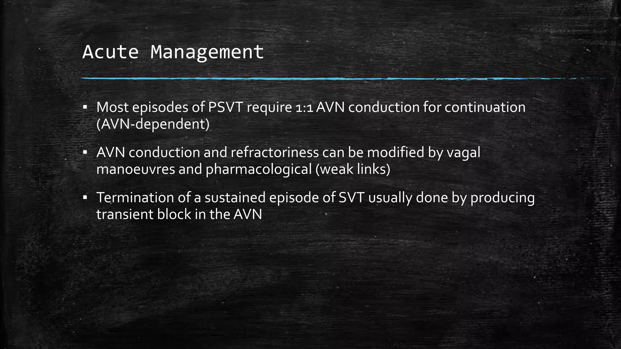 Approach to Narrow complex tachycardia | PPTX