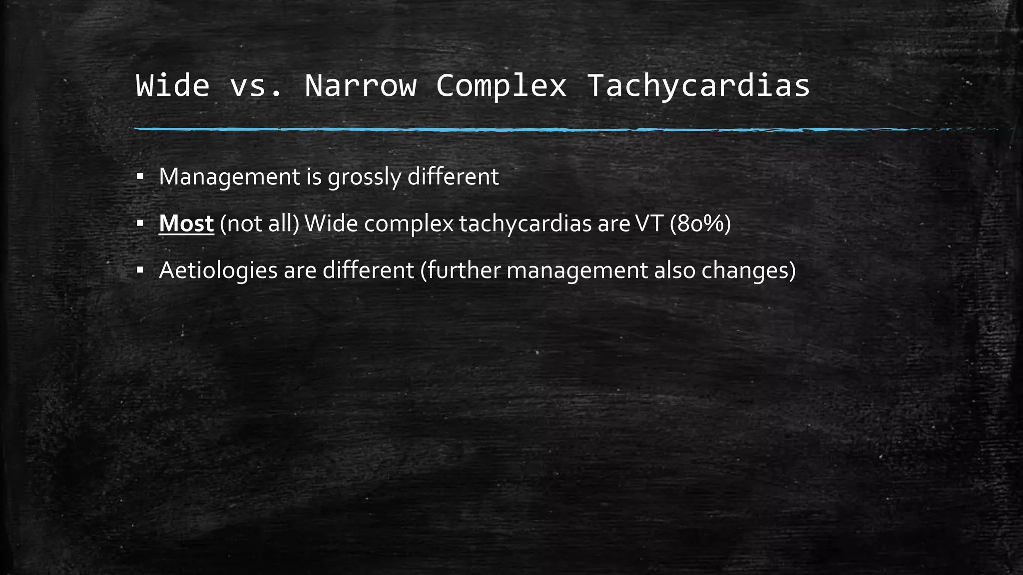Approach to Narrow complex tachycardia | PPTX