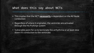 Approach to Narrow complex tachycardia | PPTX
