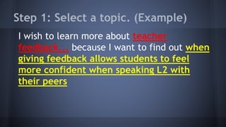 Narrowing Down a Research Topic | PPTX