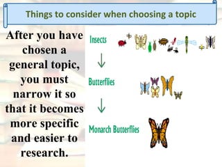 Narrowing thesis statement | PPTX