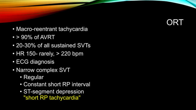 Narrow QRS Tachycardia diagnosis and treatment.pptx