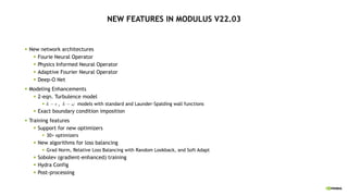 NVIDIA Modulus: Physics ML 開発のためのフレームワーク | PDF