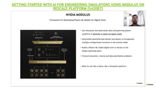 NVIDIA Modulus: Physics ML 開発のためのフレームワーク | PDF
