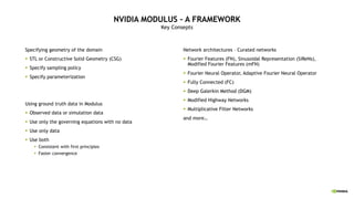 NVIDIA Modulus: Physics ML 開発のためのフレームワーク | PDF