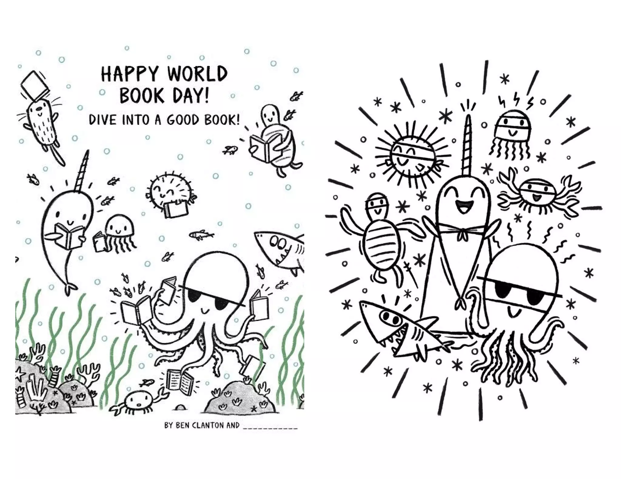 Narwhal & Jelly Activity Book | PDF