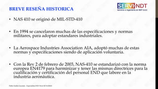 Nas 410 revision 5 cambios de la norma | PPTX