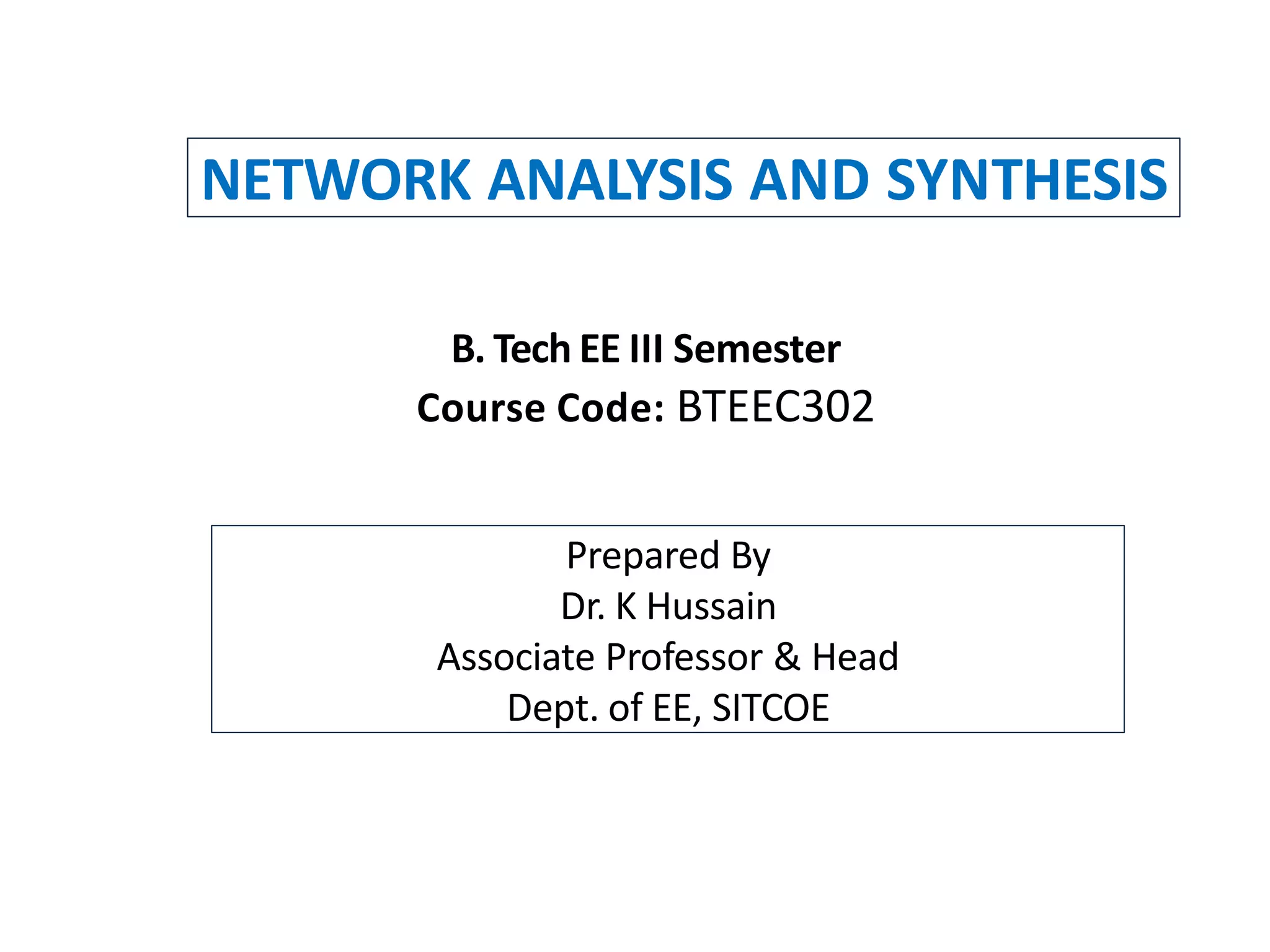 NAS-Ch1-Part1-Circuit Elements | PDF | Computer Networking | Computing