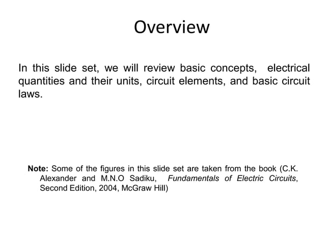 NAS-Ch1-Part1-Circuit Elements | PDF | Computer Networking | Computing