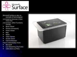 Technological Convergence | PPT