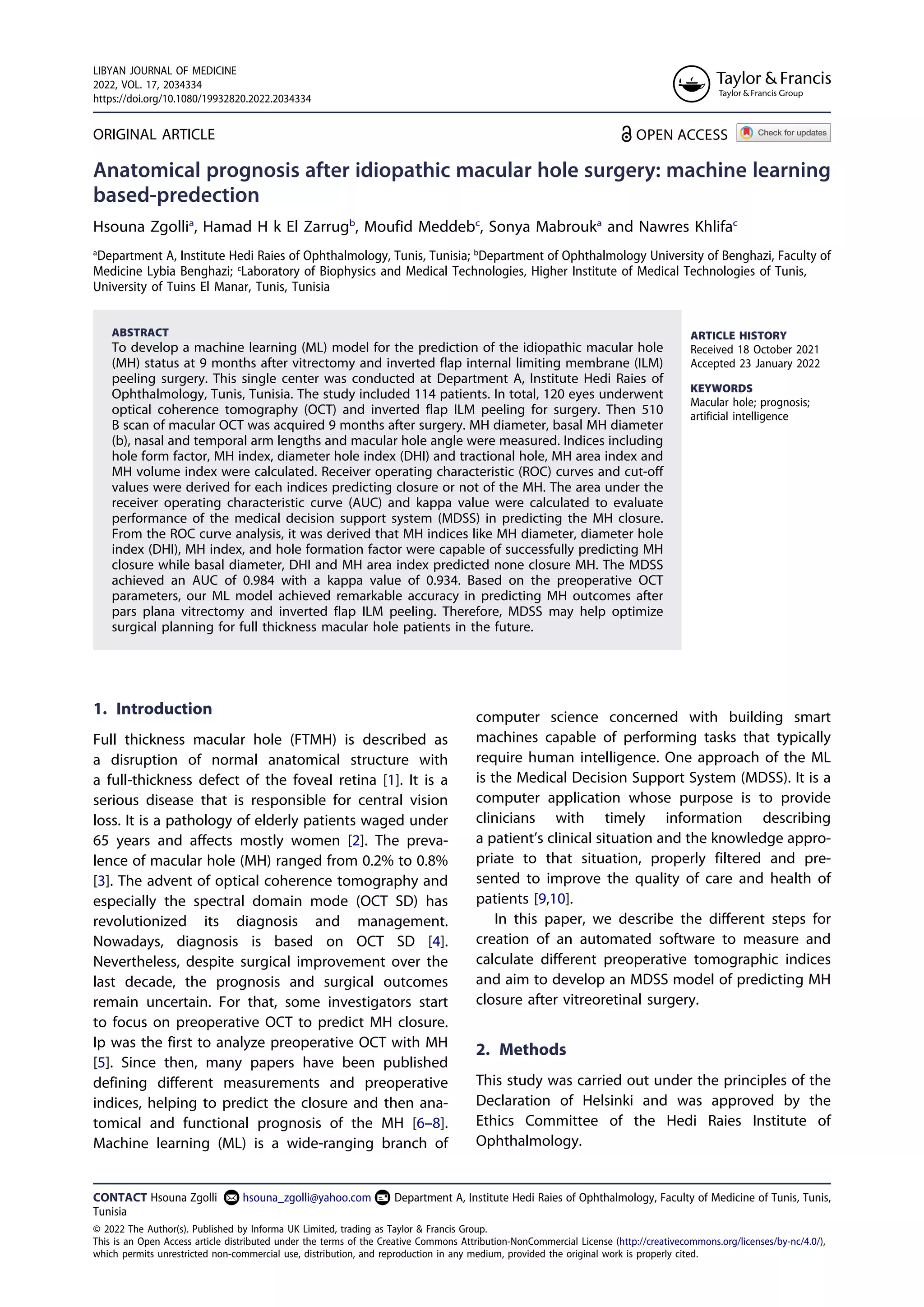 macular hole | PDF