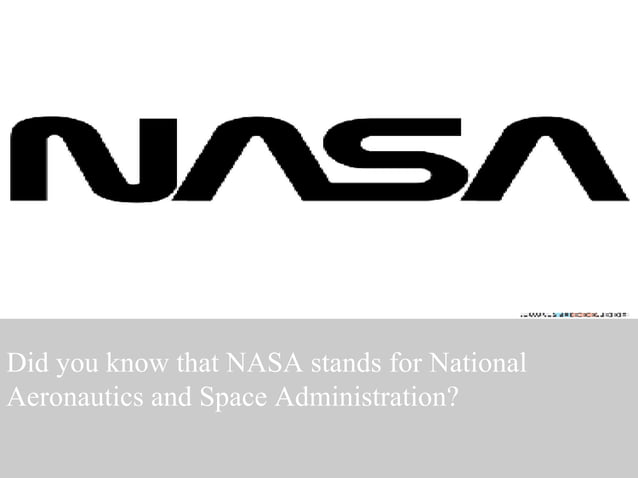 Nasa | PPT