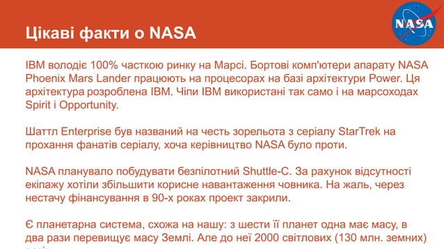 Nasa | PPT