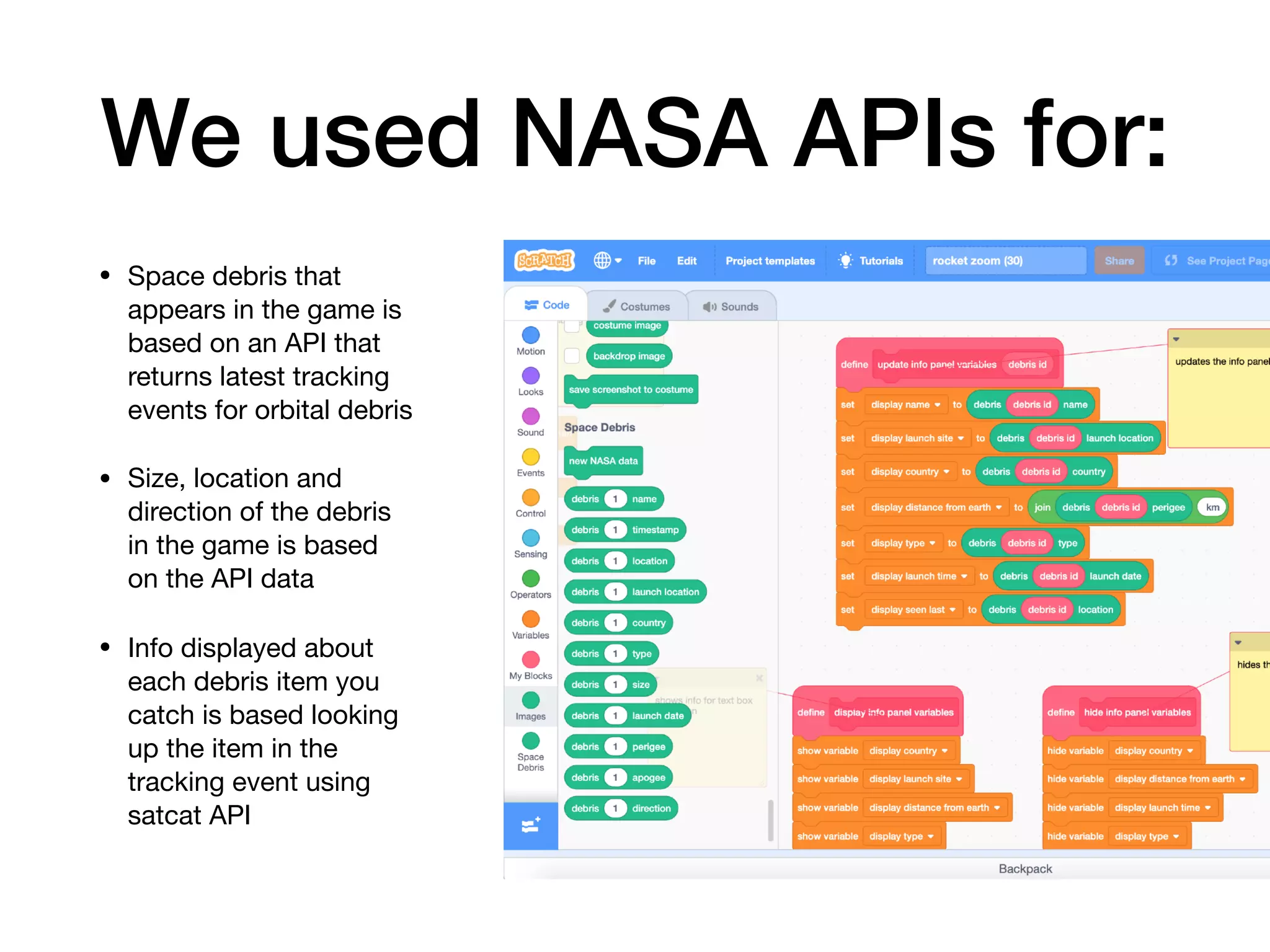 Our NASA Space Apps Challenge 2019 entry | PDF