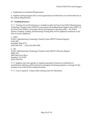 Nasa std-8739-4 | PDF