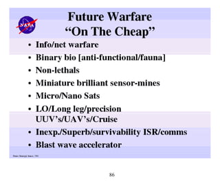 Nasa the futureof war | PDF