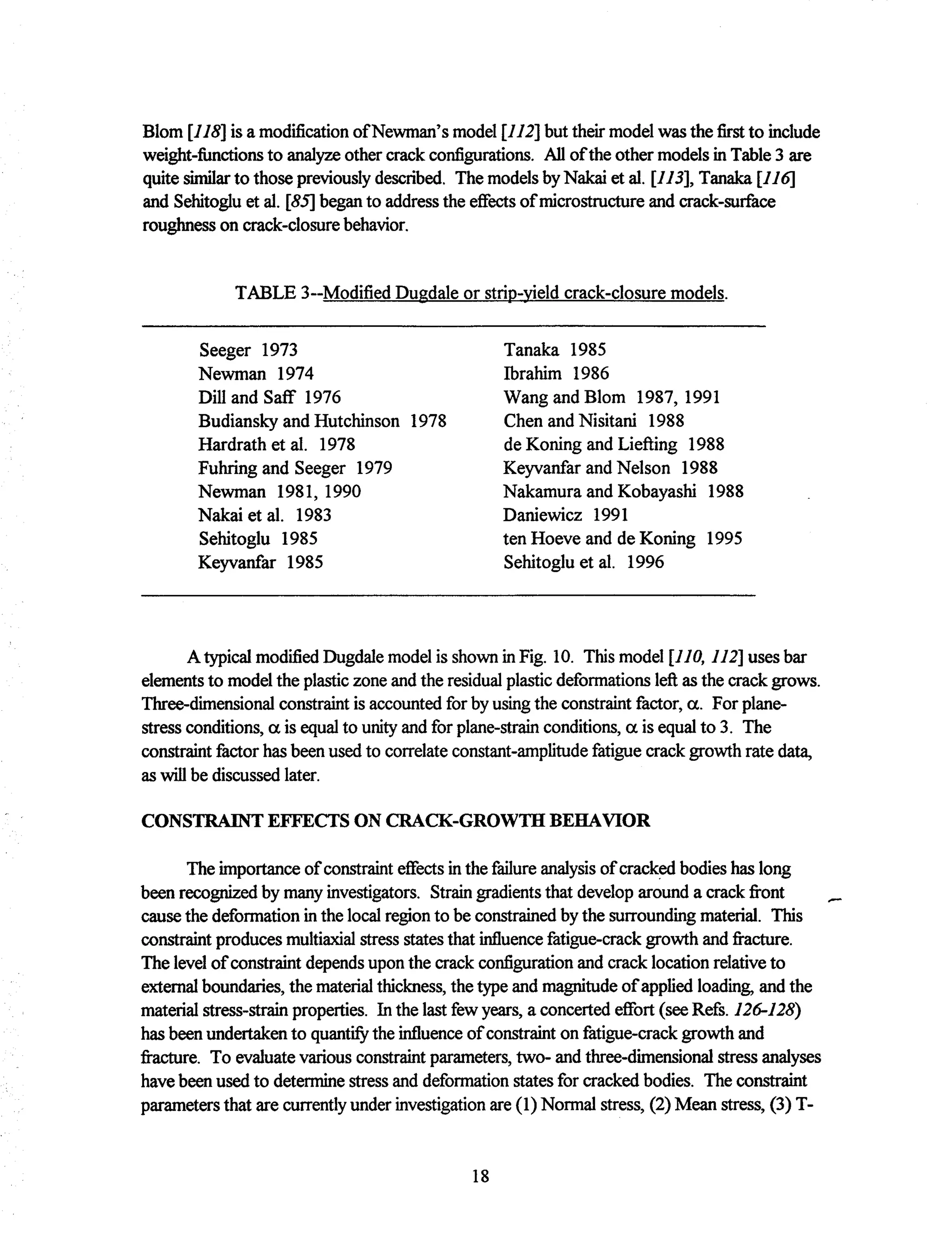 Nasa the merging of fatigue and fracture mechanics concepts | PDF