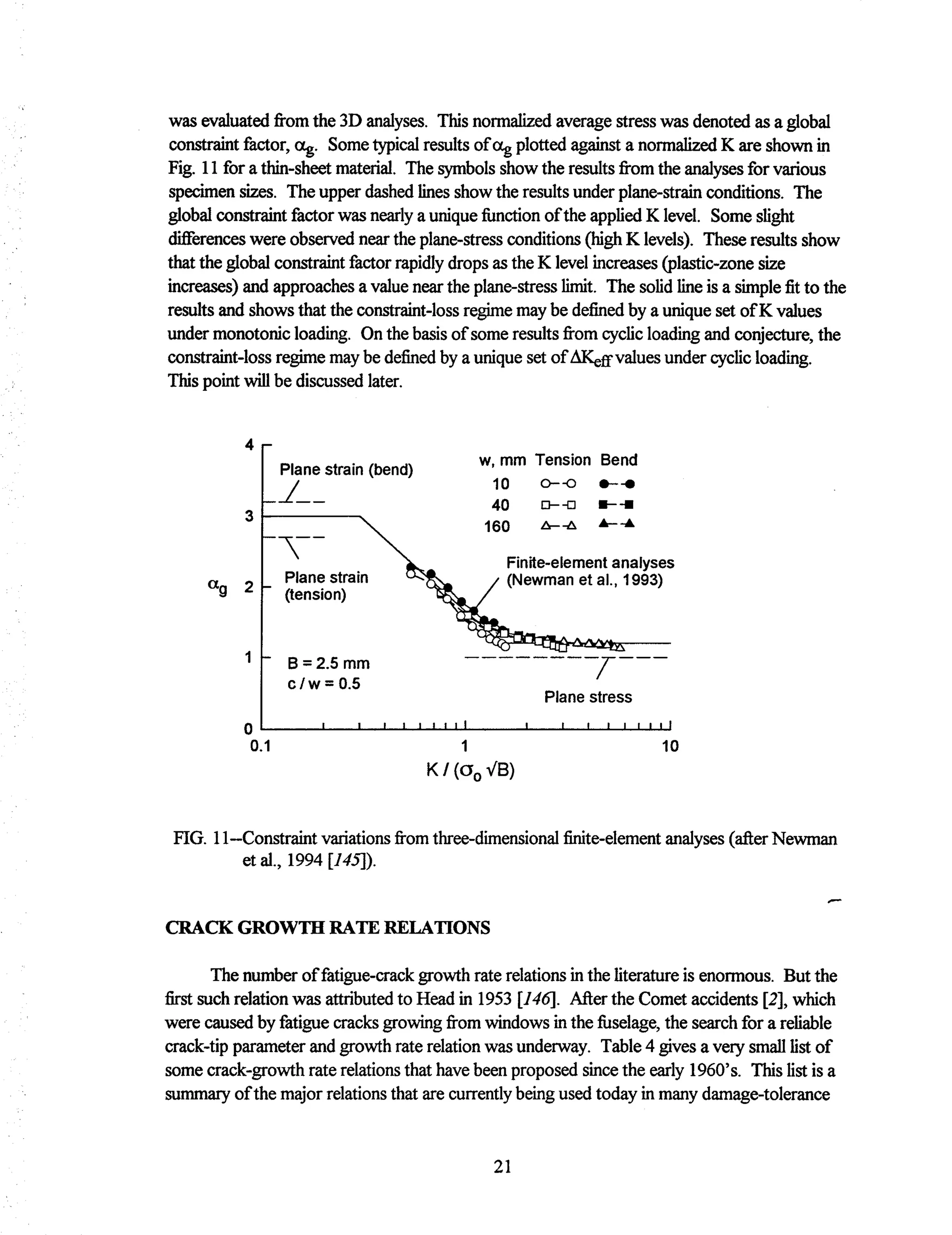 Nasa the merging of fatigue and fracture mechanics concepts | PDF