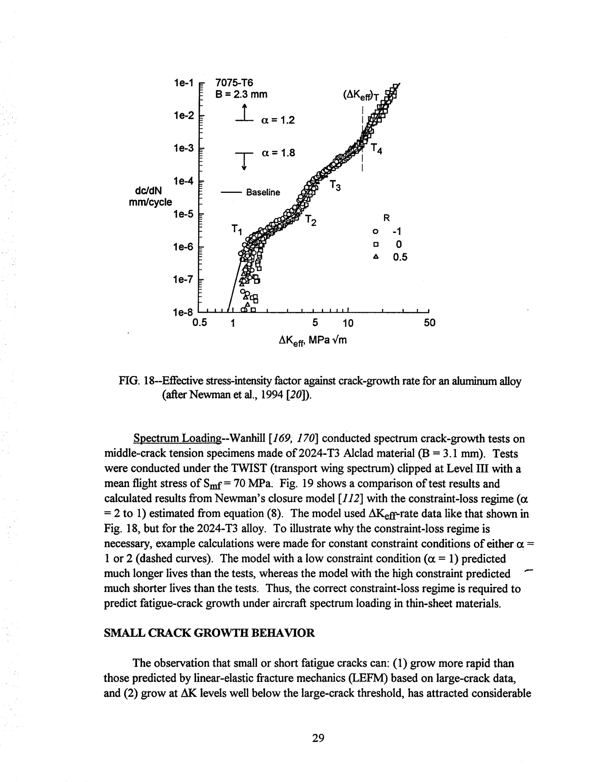 Nasa the merging of fatigue and fracture mechanics concepts | PDF