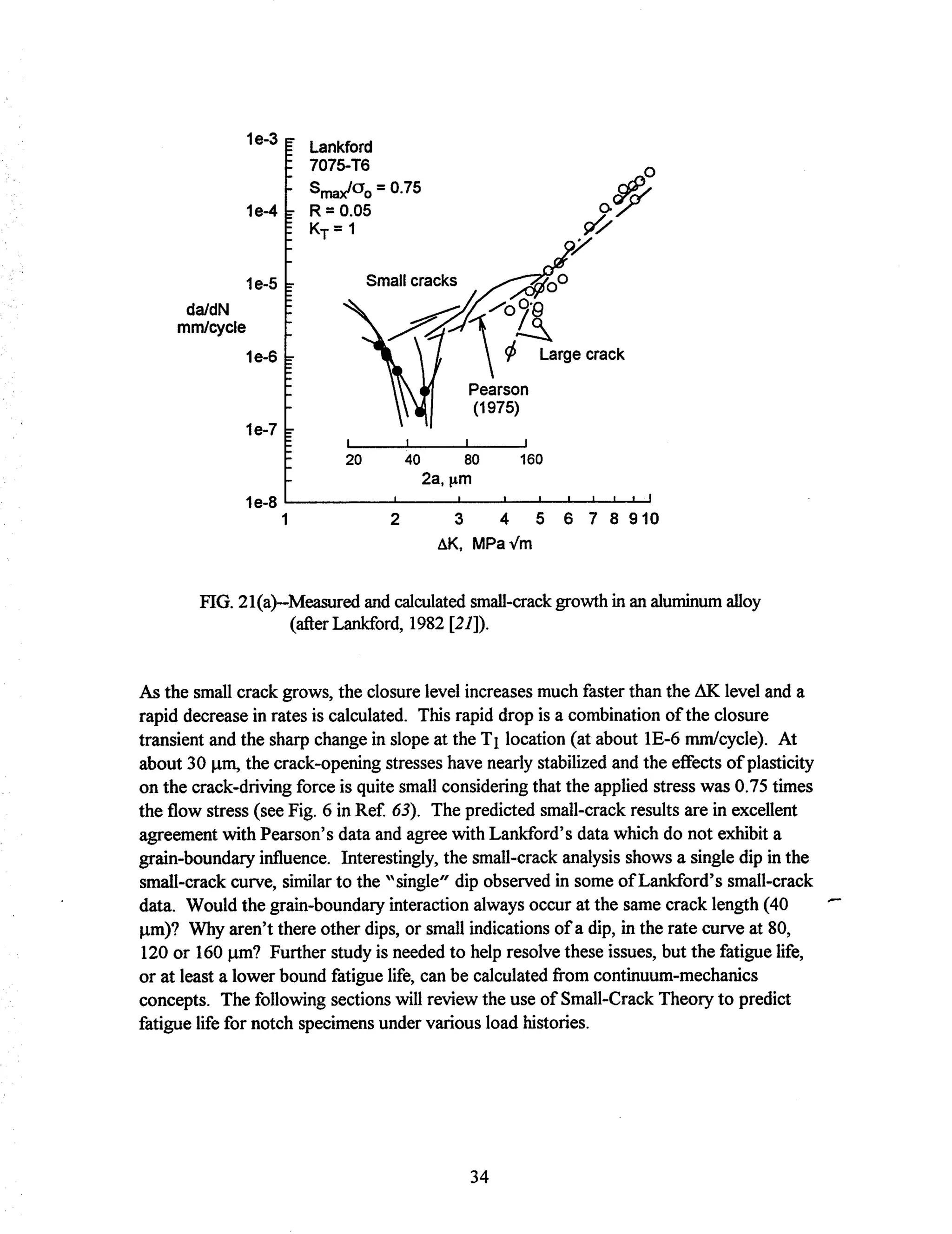 Nasa the merging of fatigue and fracture mechanics concepts | PDF