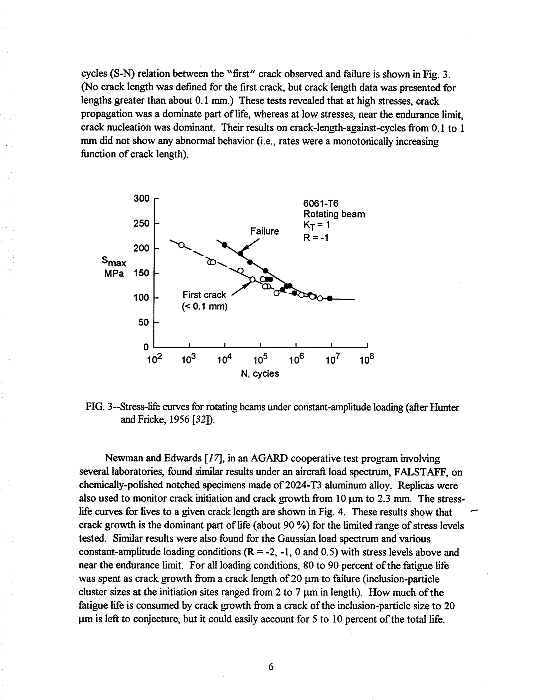 Nasa the merging of fatigue and fracture mechanics concepts | PDF