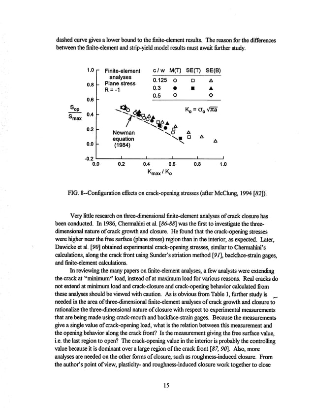 Nasa the merging of fatigue and fracture mechanics concepts | PDF