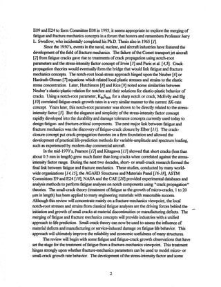 Nasa the merging of fatigue and fracture mechanics concepts | PDF