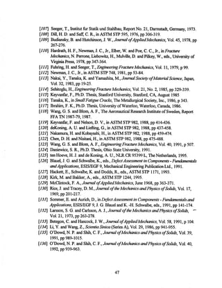 Nasa the merging of fatigue and fracture mechanics concepts | PDF